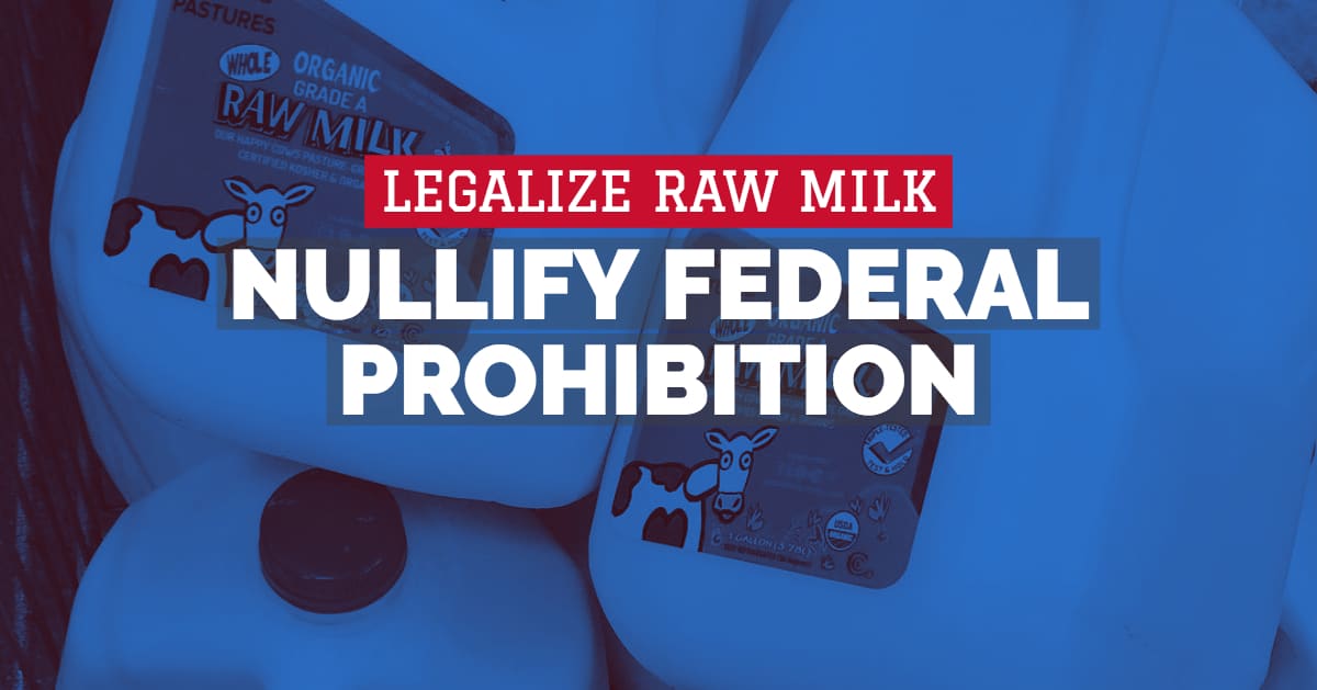 Utah Committee Passes Bill to Expand Raw Milk Sales, Reject Federal ...